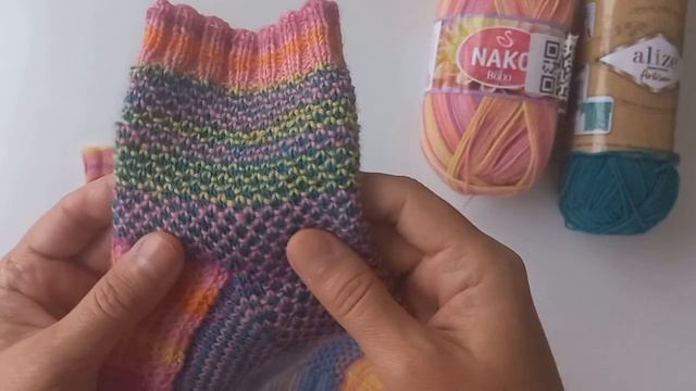 Носочки с Таней 2023 , октябрь.