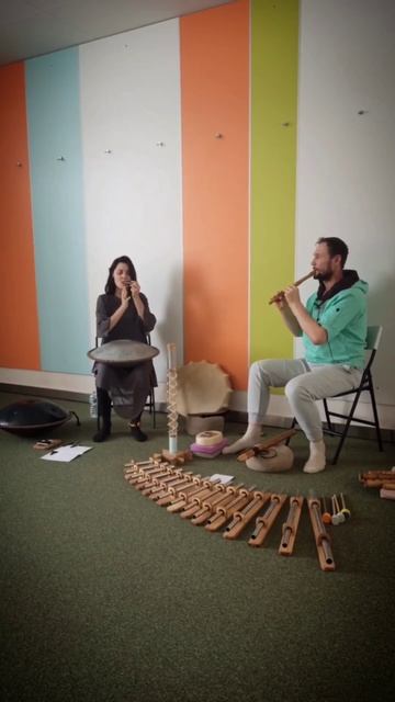 Русская музыка. Свирель и Варган