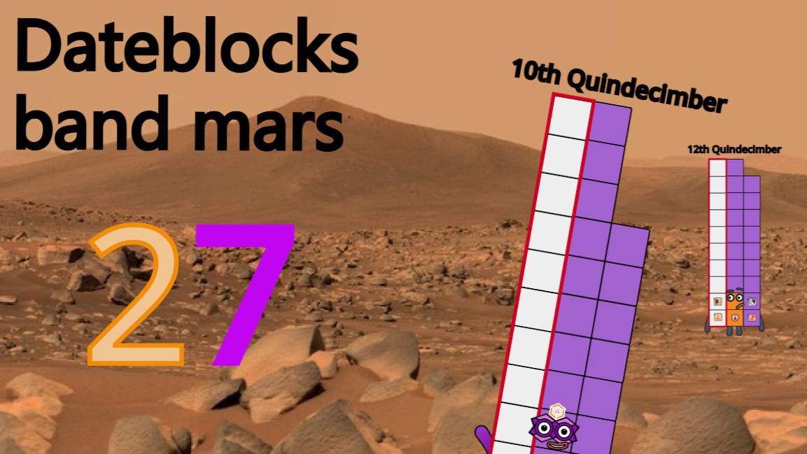 Dateblocks band mars 27