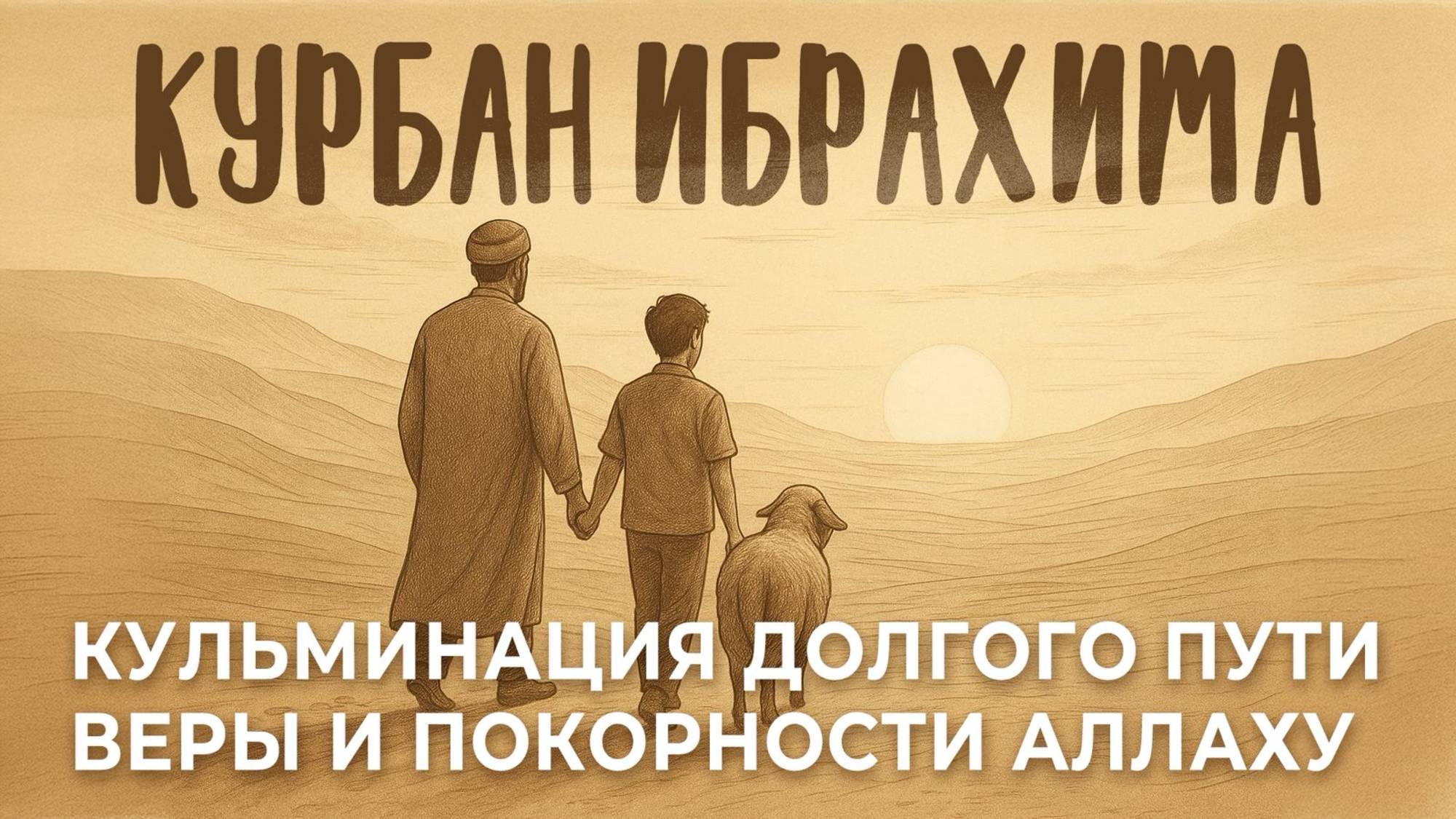 КУРБАН ИБРАХИМА (МИР ЕМУ) — КУЛЬМИНАЦИЯ ДОЛГОГО ПУТИ ВЕРЫ И ПОКОРНОСТИ АЛЛАХУ