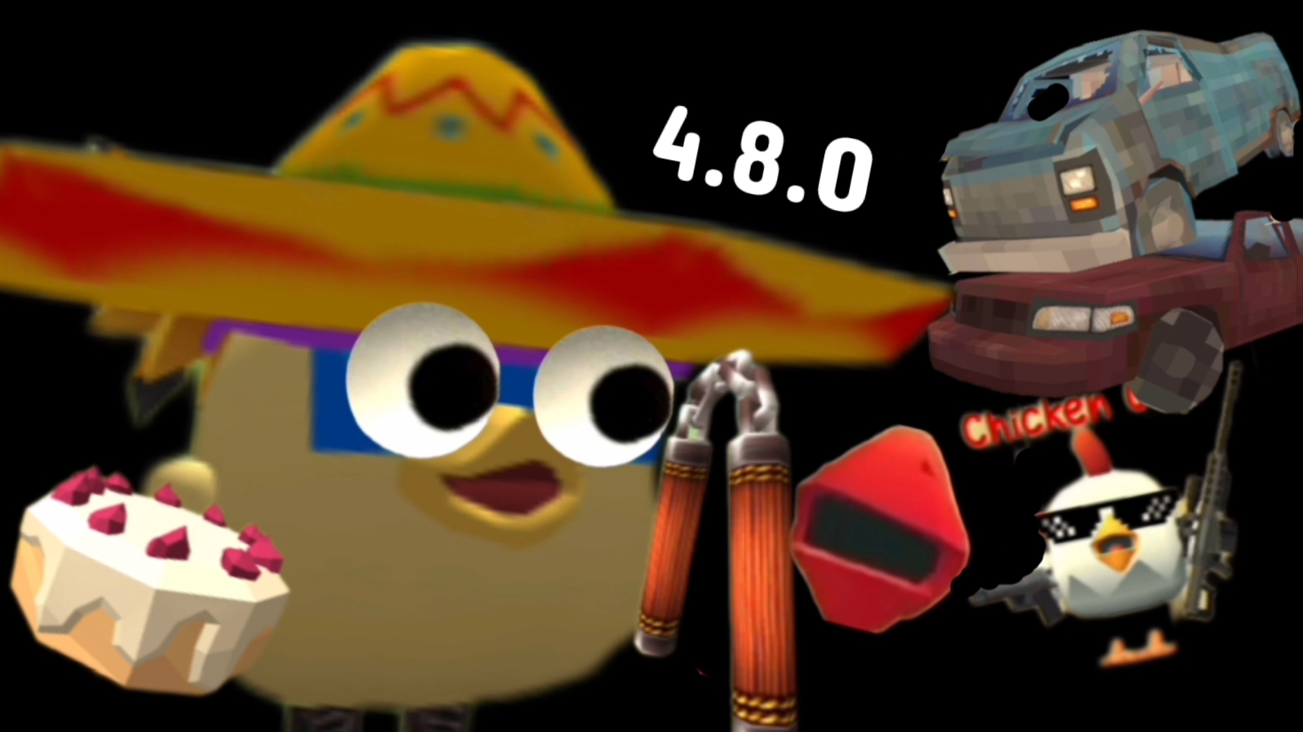 😱Концепты к обнове 4.8.0 в чикен ган!