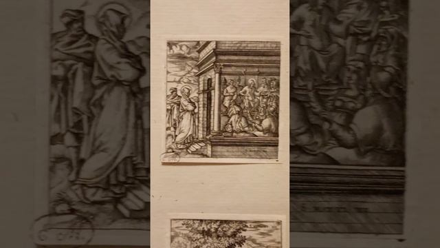 Леонар Готье. Серия иллюстраций к Ветхому и Новому Заветам  1576-79 гг. Гравюра резцом.