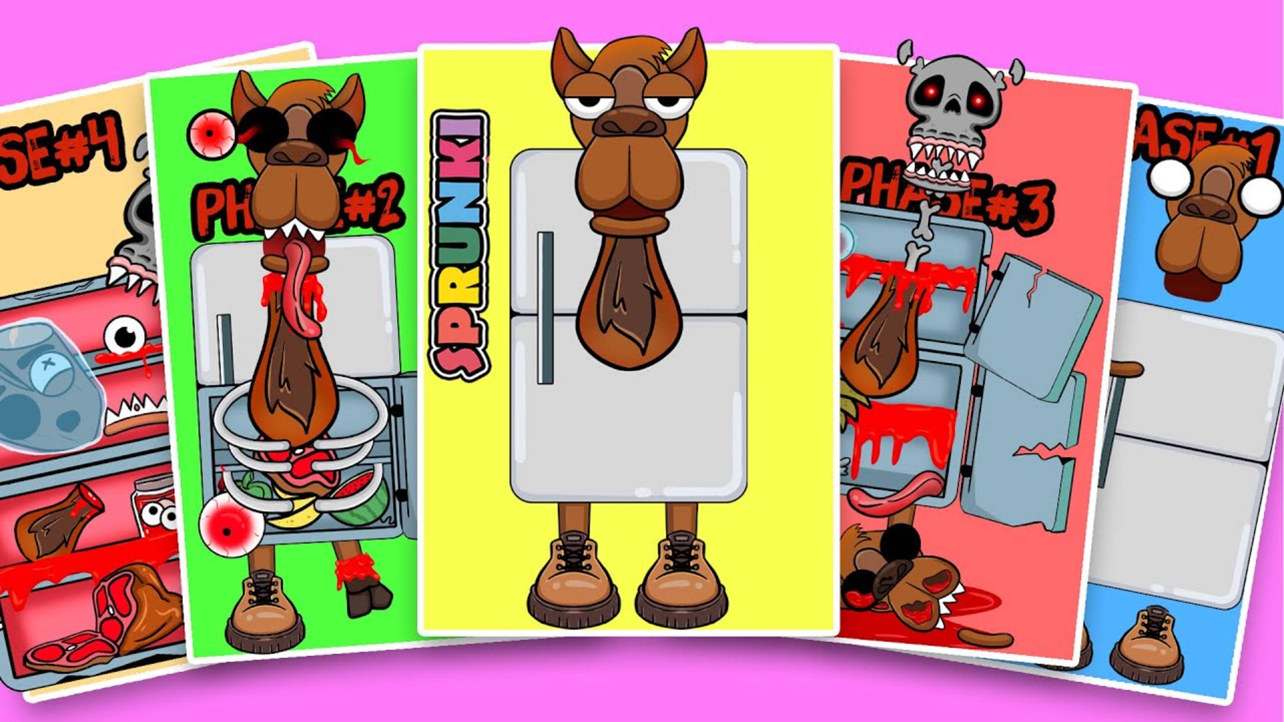 ИТАЛЬЯНСКИЕ МЕМЫ VS СПРУНКИ - НАКЛЕЙКИ НА ХОЛОДИЛЬНИК| Sprunki 2025