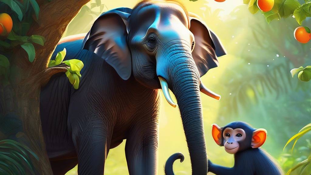 Как слон Бумба научился танцевать – Волшебная сказка для детей