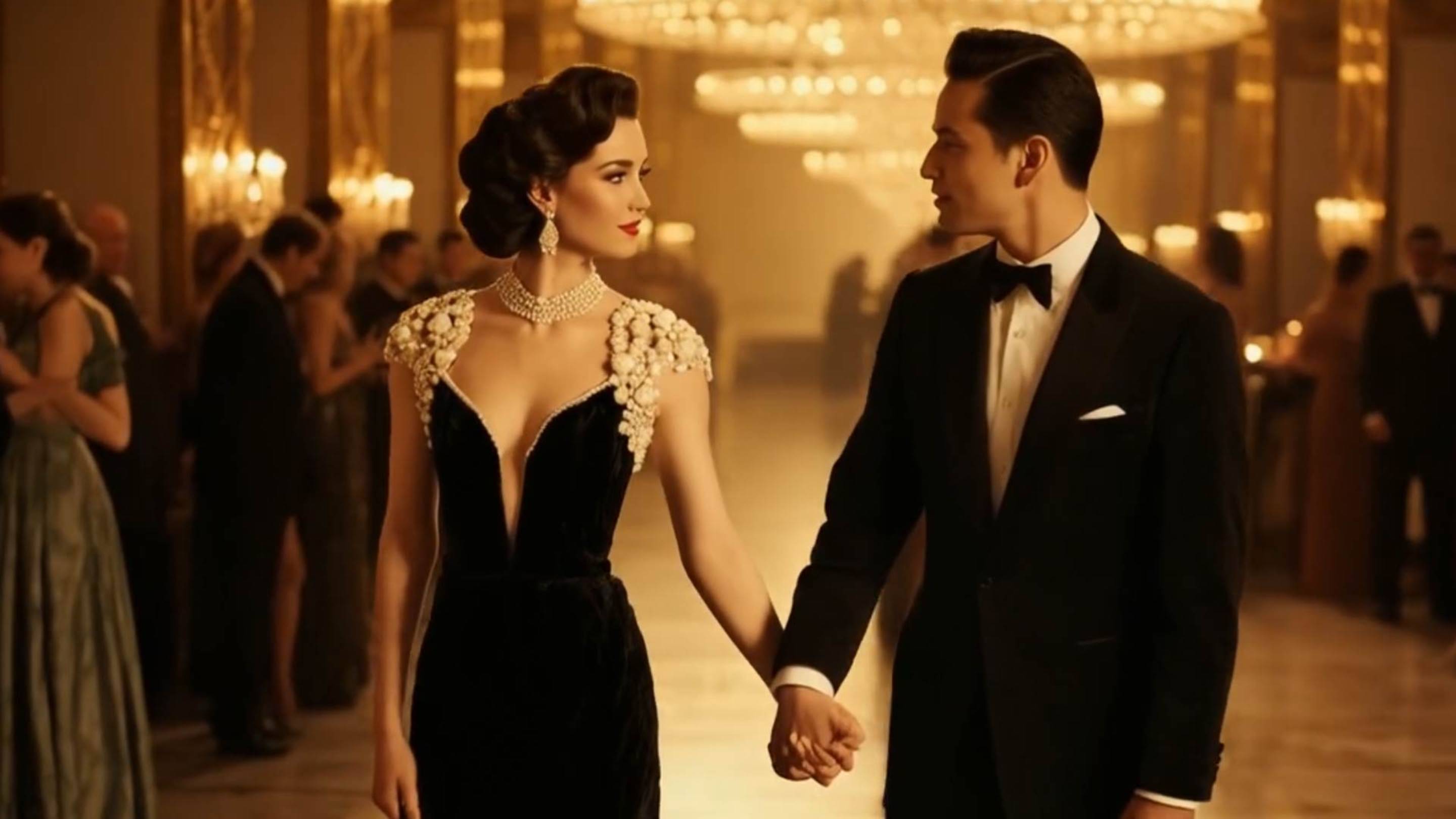 Ballroom Reverie: Влюблённые в эпохе AI Haute Couture 💃🕺