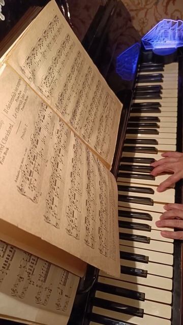 Бах ХТК 1 том прелюдия до мажор фрагмент фортепиано