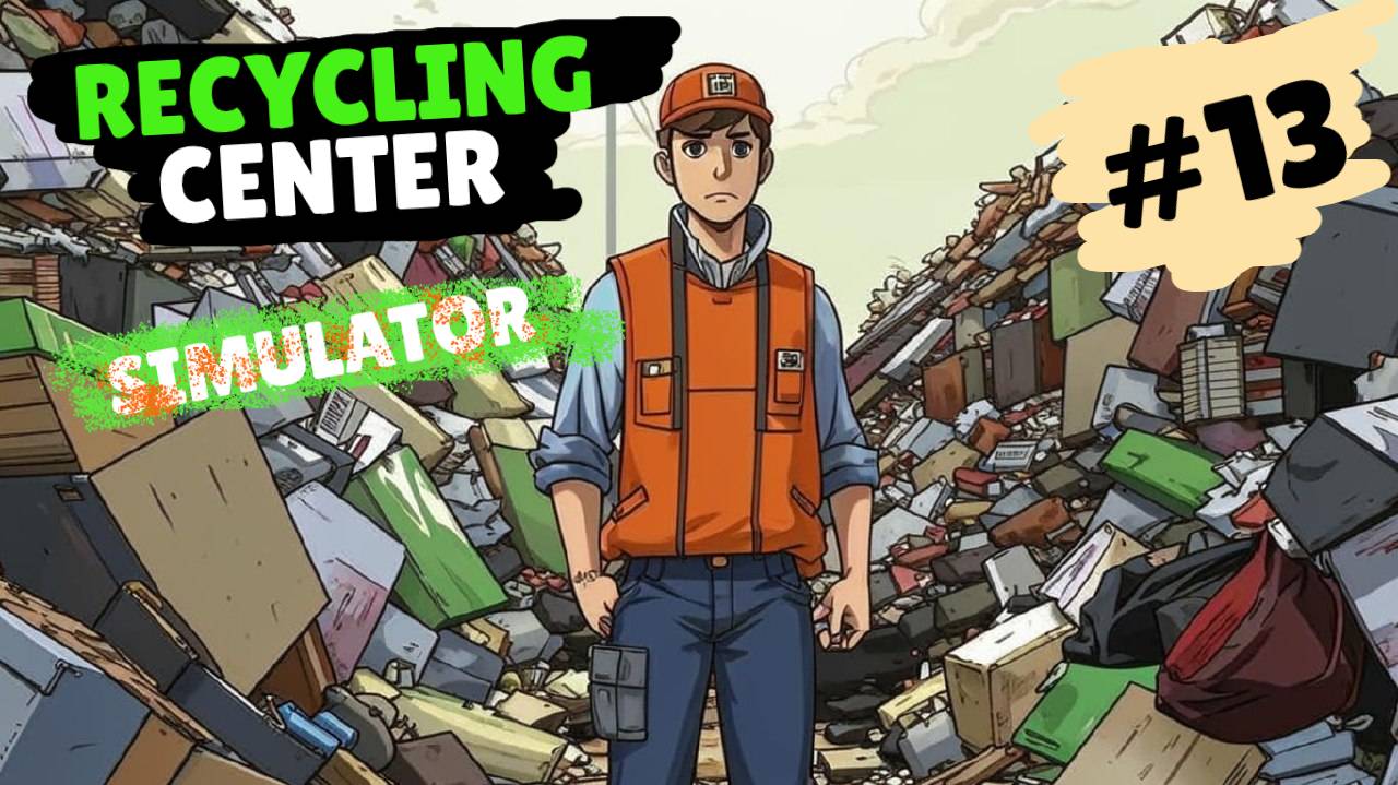 RECYCLING CENTER SIMULATOR #13 ПЕРВАЯ ГИБРИДНАЯ МАШИНА