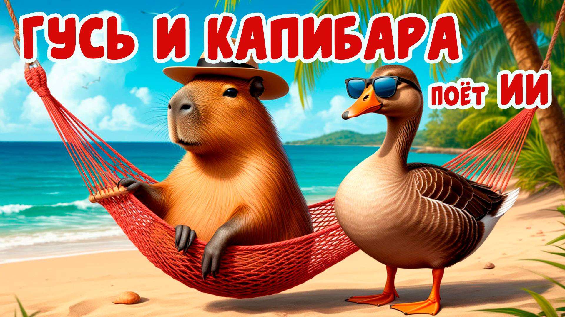Гусь Капибаре друг - Поёт ИИ