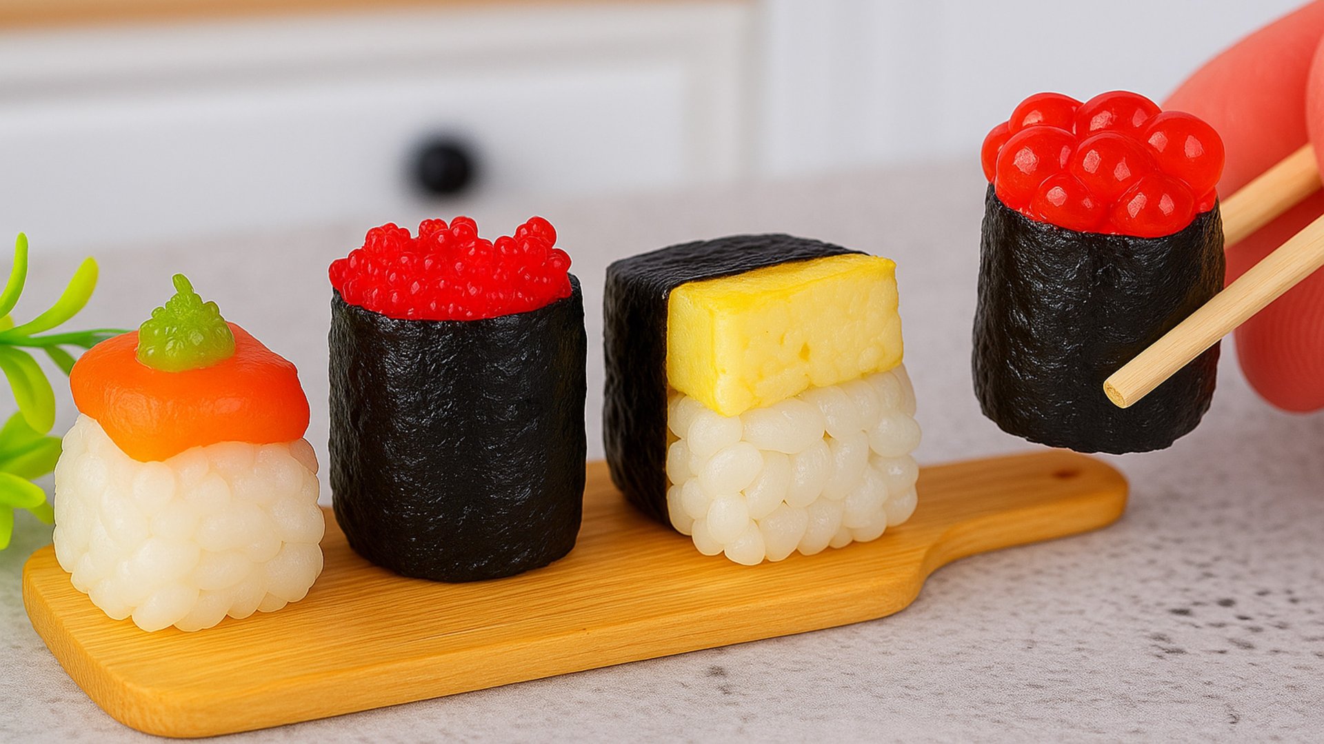 Приготовила Самые Маленькие Суши в МИРЕ! 🍱🥢 Мини Суши 🍣 Мини Кухня