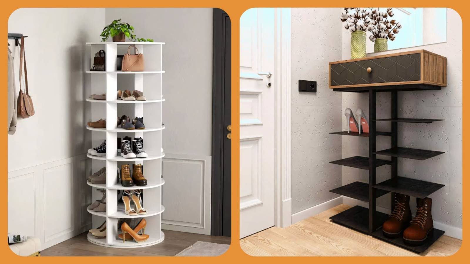 Идеи обувниц в прихожую 👠