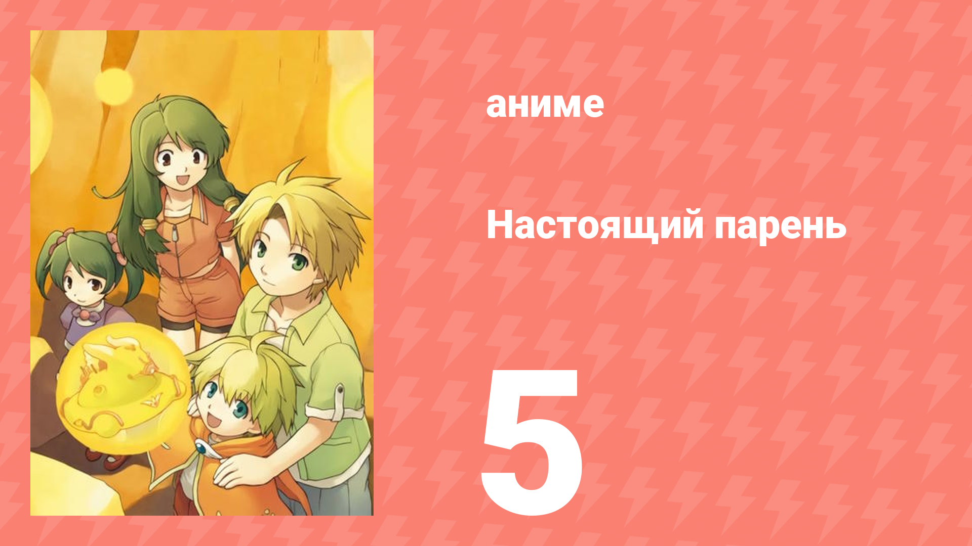 Настоящий парень 5 серия (аниме-сериал, 2005)