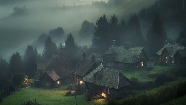 Горная деревня — умиротворяющая кельтская атмосфера