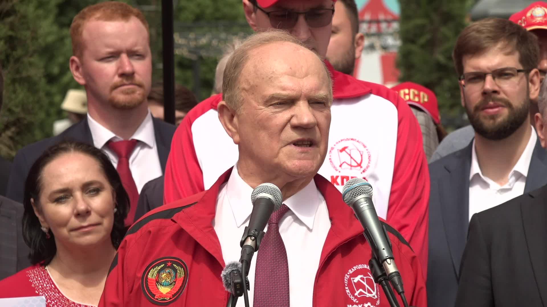 Торжественная акция КПРФ, посвященная Дню русского языка и Пушкинскому дню России (06.06.2025)