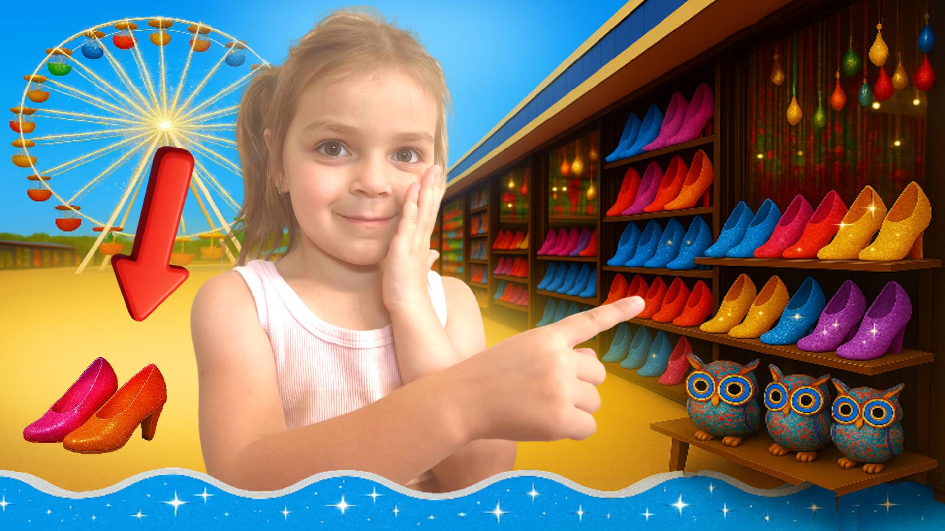 ШОППИНГ В ТУРЦИИ!  Лия Бум в поиске ПОДАРКОВ, СУВЕНИРОВ + Парк аттракционов Видео для детей