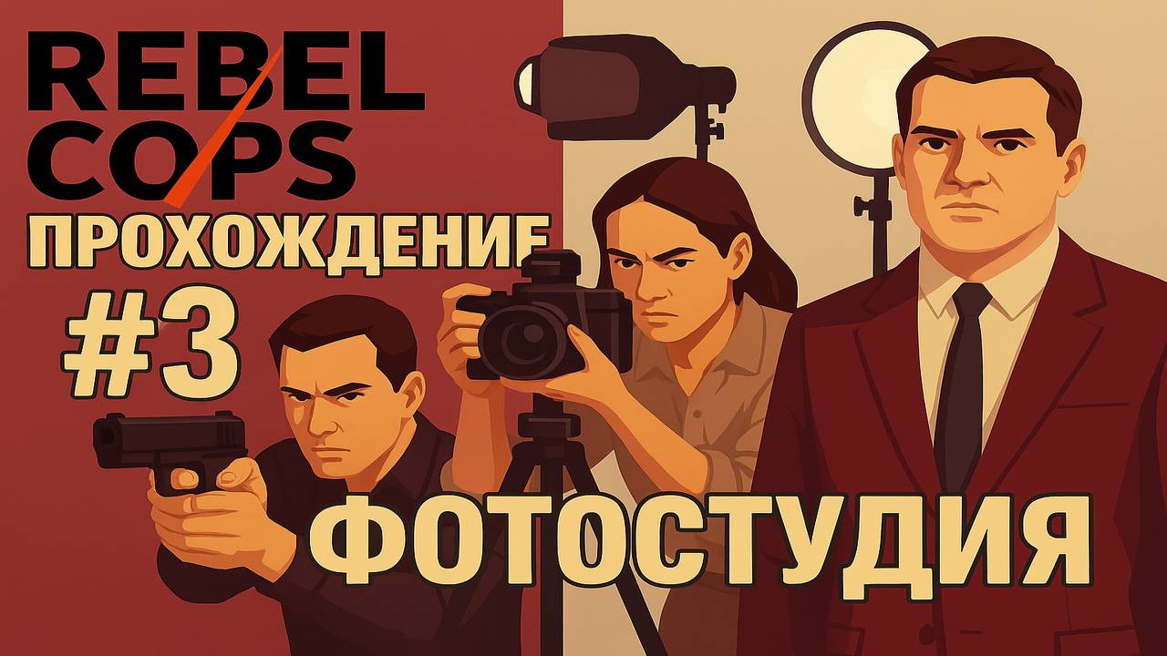 RebelCops Прохождение #3 Фотостудия