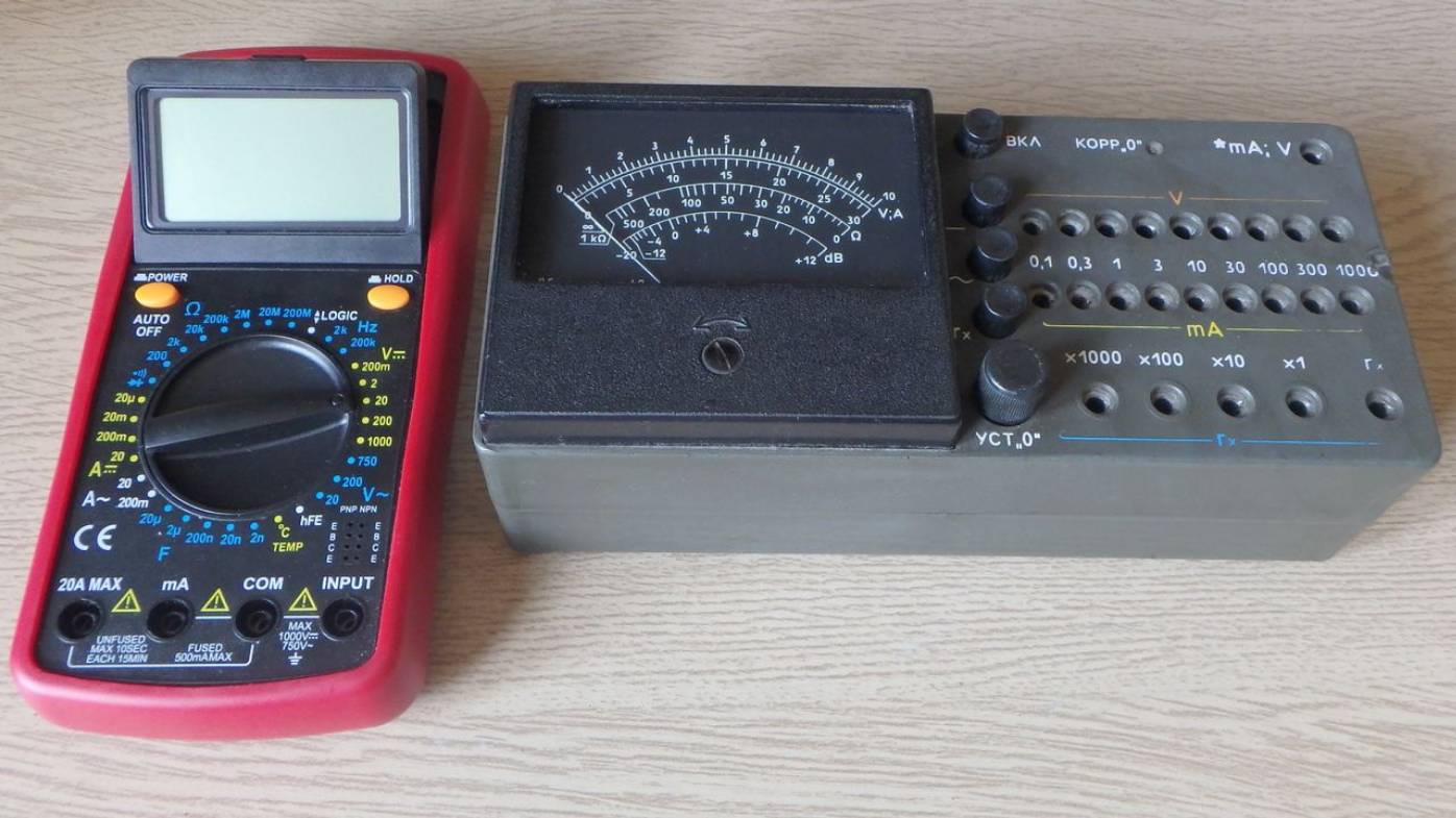 Странности мультиметров.