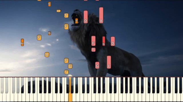 Remember - Hans Zimmer (The Lion King) _ Piano Tutorial (Synthesia)