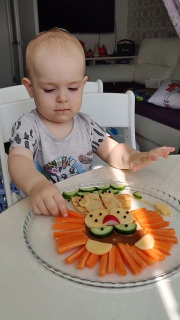 Весёлый перекус Львёнок 🦁