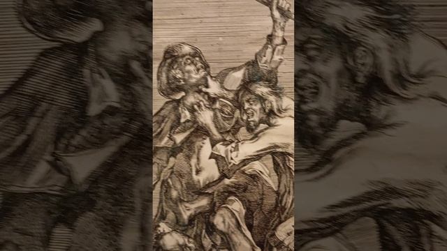 Жак Шарль де Белланж. Калека. Драка двух нищих.