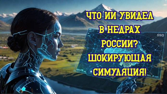 Что ИИ увидел в недрах России? Шокирующая симуляция!