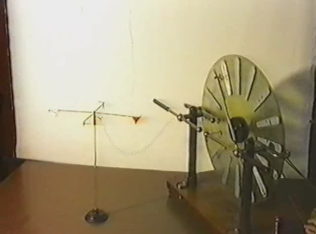 Физика. Опыты. Электричество и магнетизм. Элементарная электростатика. Электрический ветер