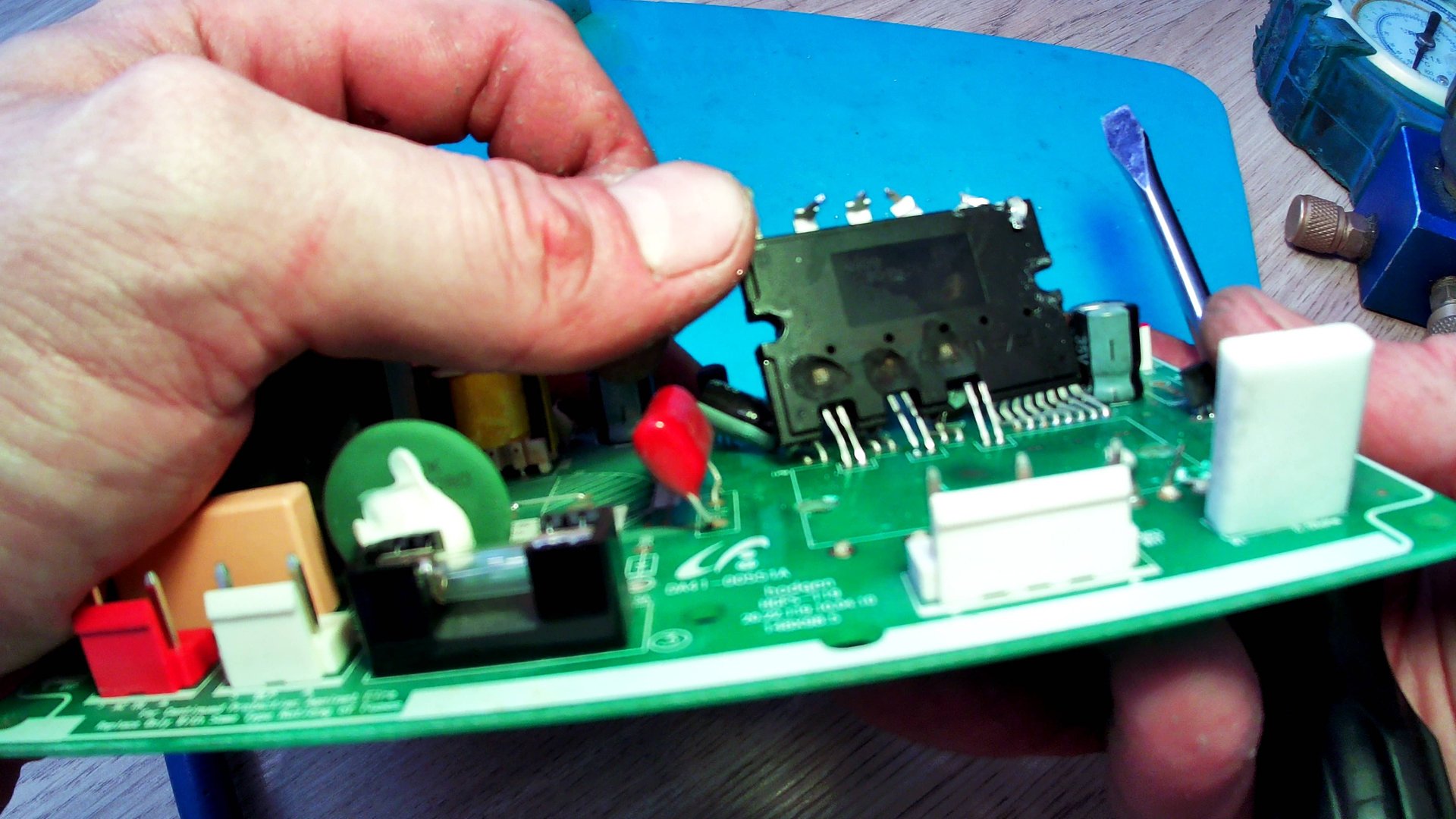 Замена инверторного компрессора на обычный на холодильнике Samsung