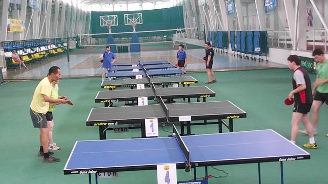 Власов и Давлетханов в паре 4-й летний парный турнир Клуба 23 июня 2013 Часть 2