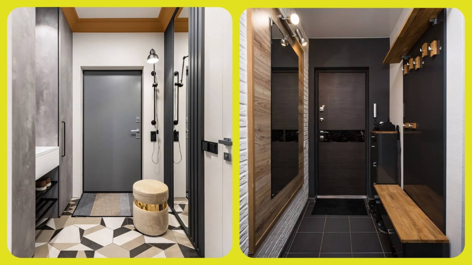 Идеи дизайна узкого коридора в квартире 🔑