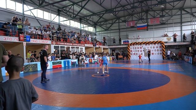 Волгоград 2025г. 2012-2014 г.р. Вес 32 кг. Митюк Богдан(Краснодарский край)-Харламов Степан (Ростов)