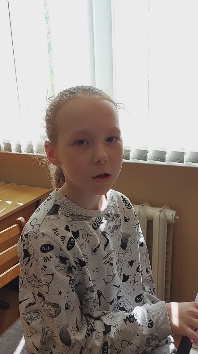 12 маж. трезв. с пением. Волкова Дарья 3кл.