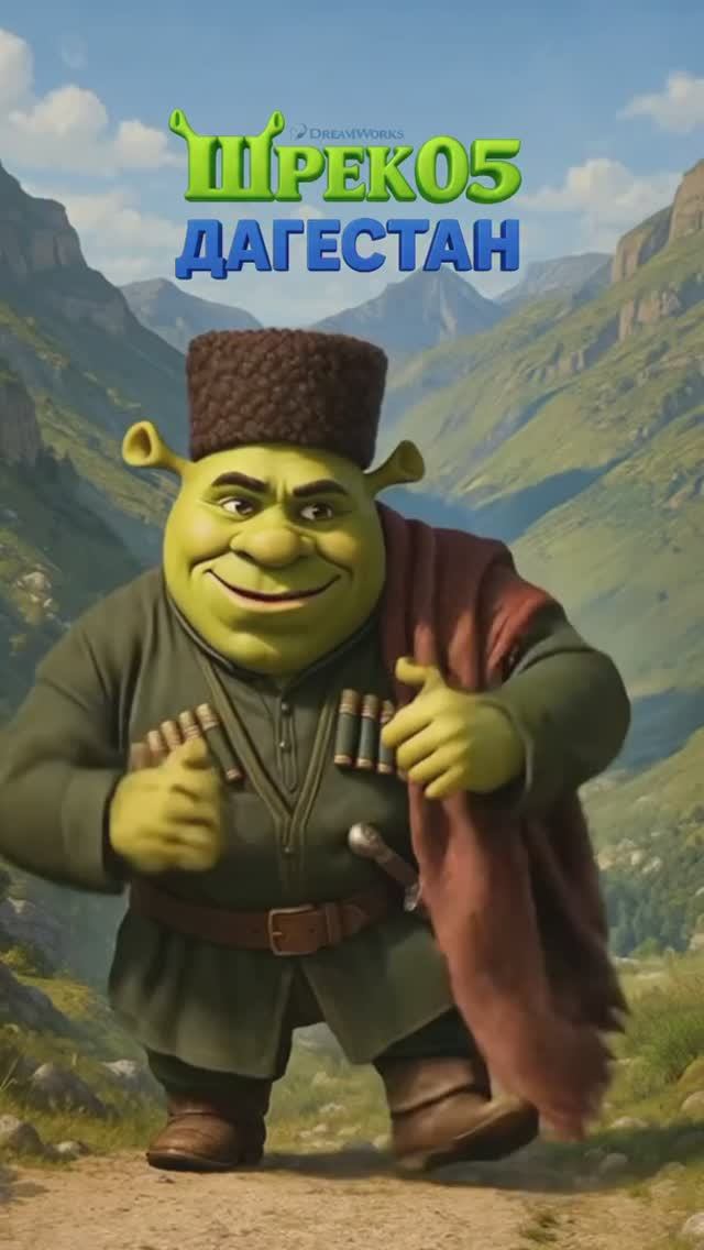Шрек 5. Дагестан. #шрек #shrek #дагестан