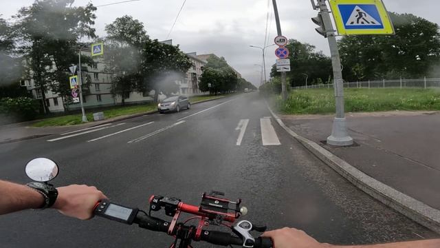 7 июня 2025. Санкт-Петербург. Поездка на электровелосипеде.