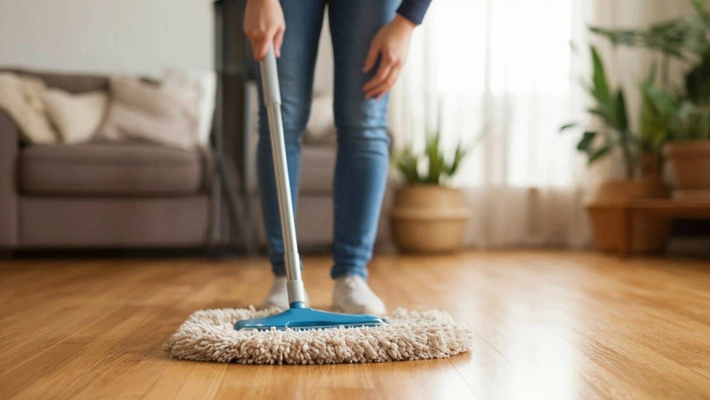 Как помыть пол, если никогда не мыл. Юмор