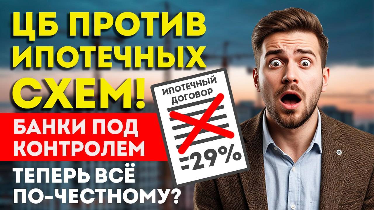 О недвижимости #62 ЦБ против ипотечных схем