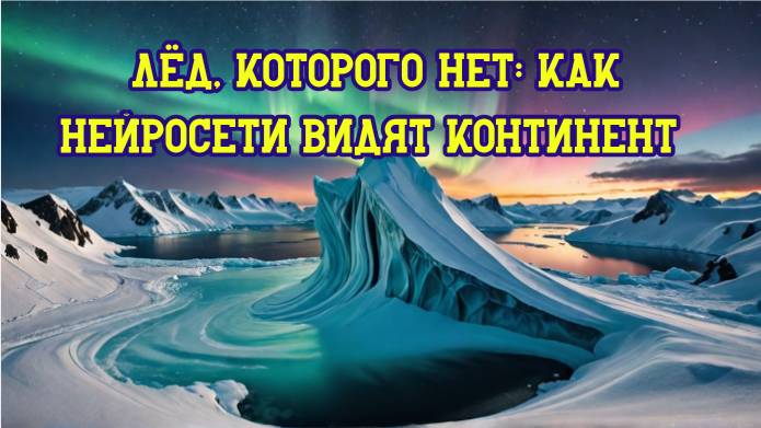 Антарктида глазами ИИ