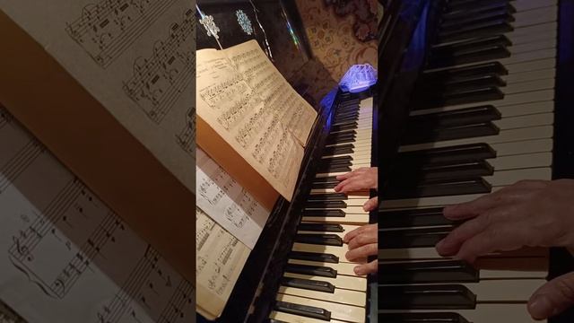 И. С. Бах ХТК 1 том прелюдия до мажор полная версия вечерние исполнение на фортепиано