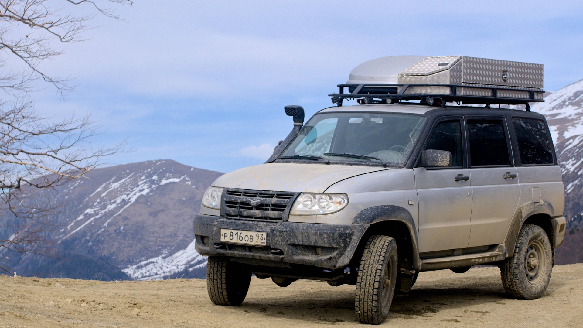 Весенний Водопадный - Кавказ весной, поездка без бездорожья