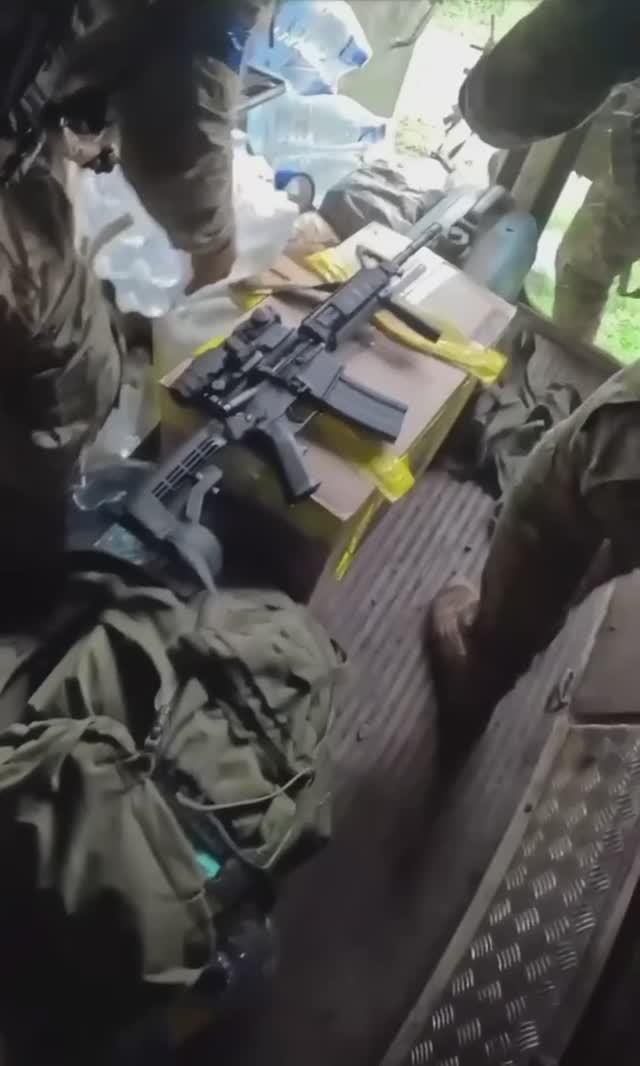 Последняя запись с камеры GoPro украинских боевиков, попавших в засаду.