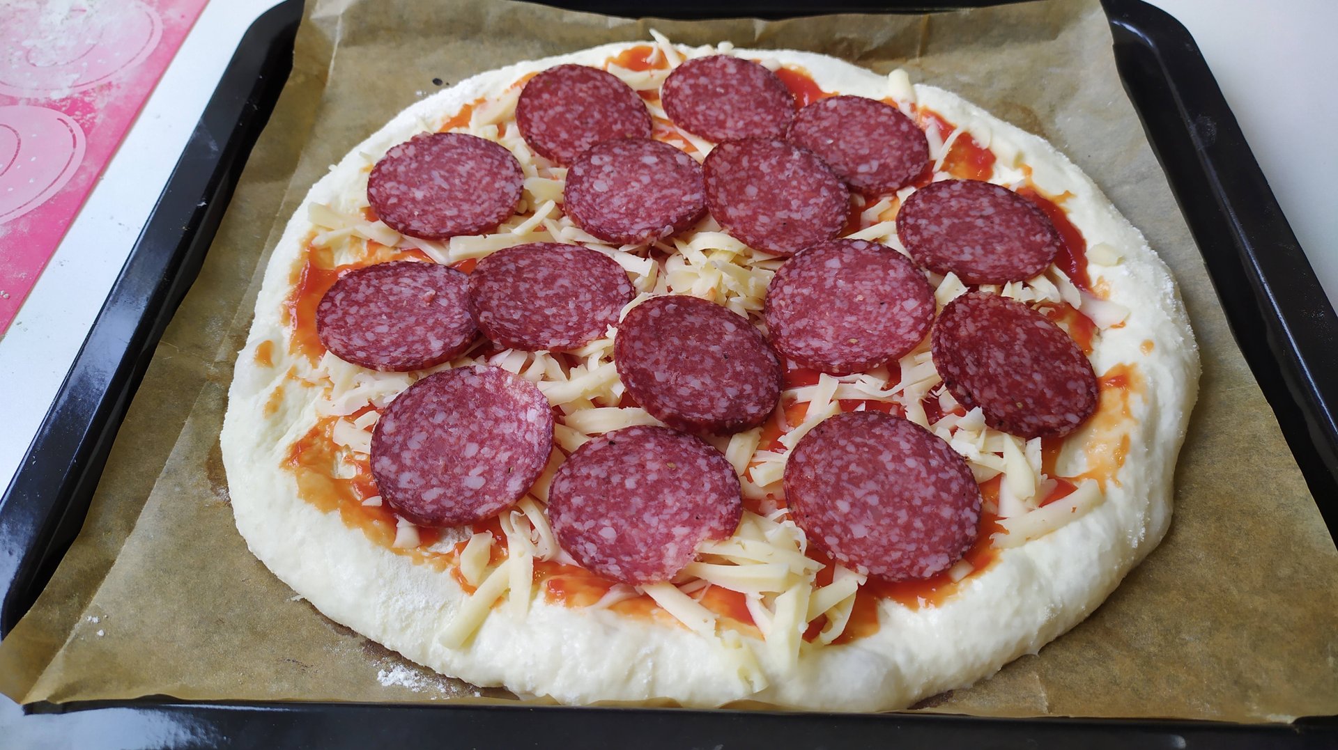 Идеальное тесто для пиццы, для лепешек