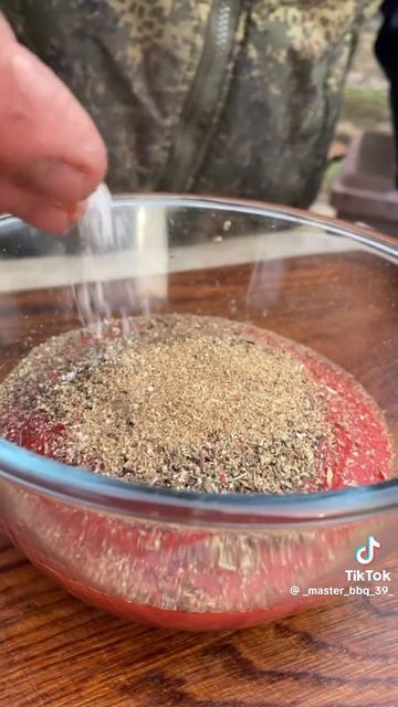 Шашлык на аджике