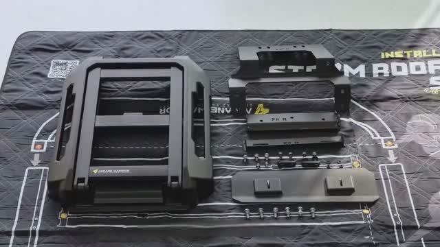 Видео по установке боковой лестницы ArcaneWarrior CROSSING на BYD Leopard8