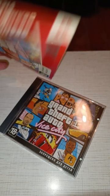 Grand theft Auto Vice city лицензионная коробочная версия на 1 DVD