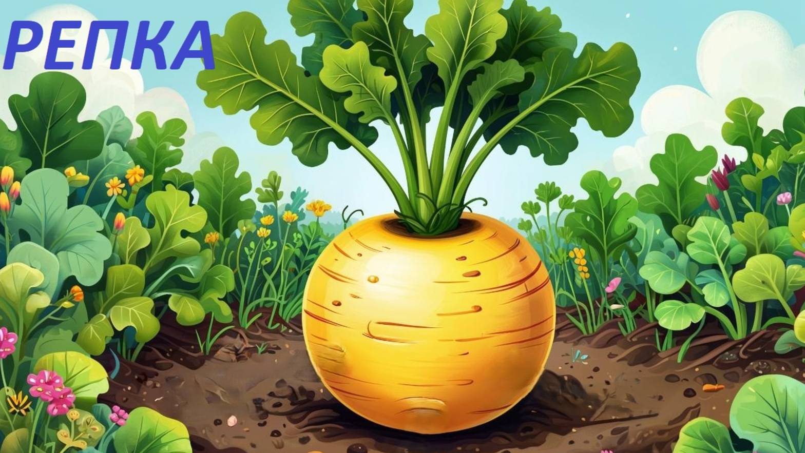 Репка. Русская народная сказка. Аудиосказка.