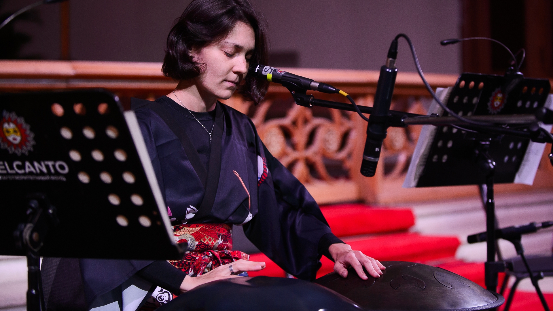 Виолончель и язычковый ханг. UMI-Иней