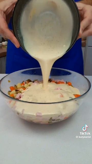 Оливье заливное