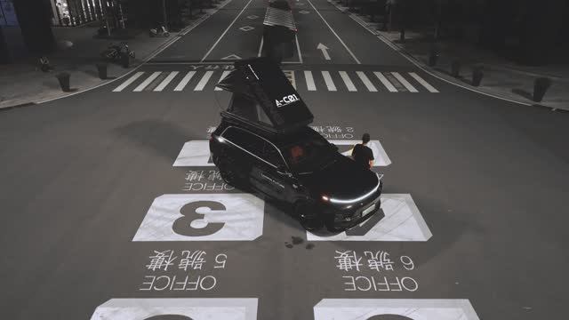 Автомобильная палатка на крышу Arcane Warrior Ultra Slim Landing