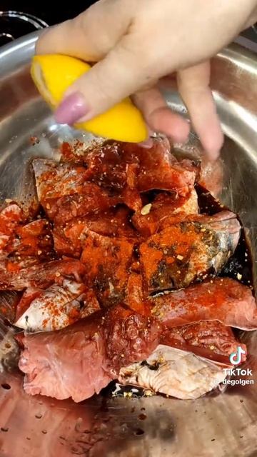 Шашлык из карпа