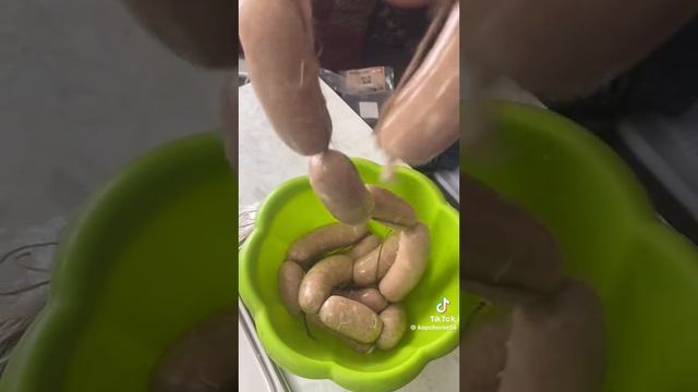 Сардельки и сосиски домашние