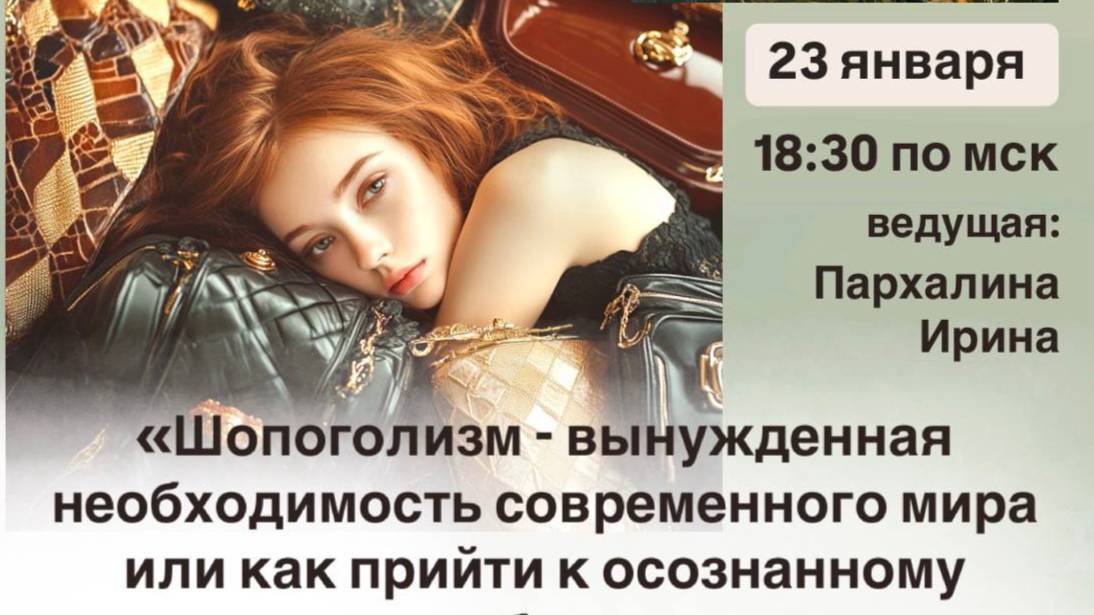 ШОПОГОЛИЗМ — ВЫНУЖДЕННАЯ НЕОБХОДИМОСТЬ СОВРЕМЕННОГО МИРА ИЛИ КАК ПРИЙТИ К ОСОЗНАННОМУ ПОТРЕБЛЕНИЮ