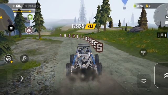 Катаемся по бездорожью на багги в Off-road Adventure